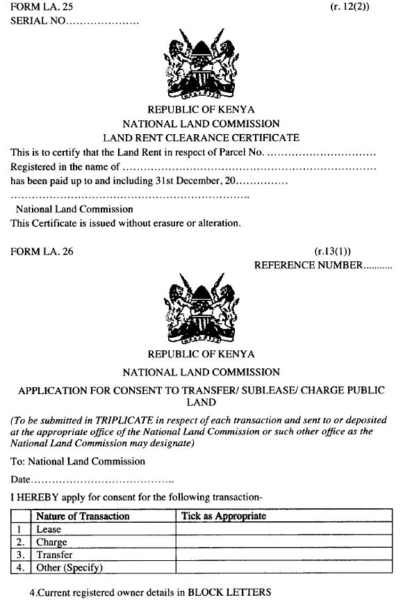 The Land Regulations - Kenya Law